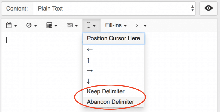 The Editing Bar Series: Control When and How Your Snippets Expand with ...