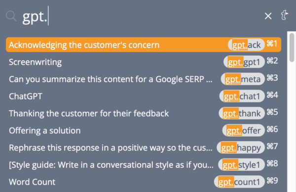 Use ChatGPT + TextExpander to Supercharge Customer Service