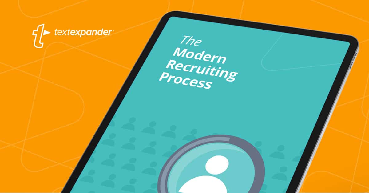 The Modern Recruiting Process