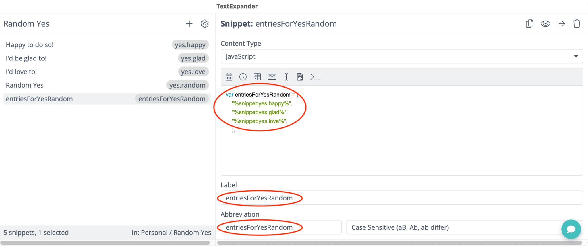 How to Send Random Responses with TextExpander
